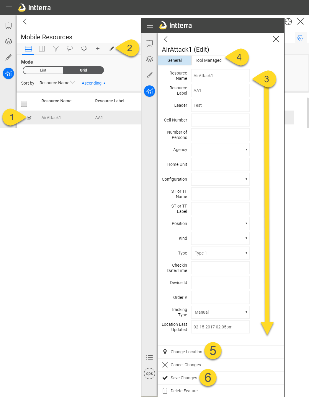 Mobile Resources Tool